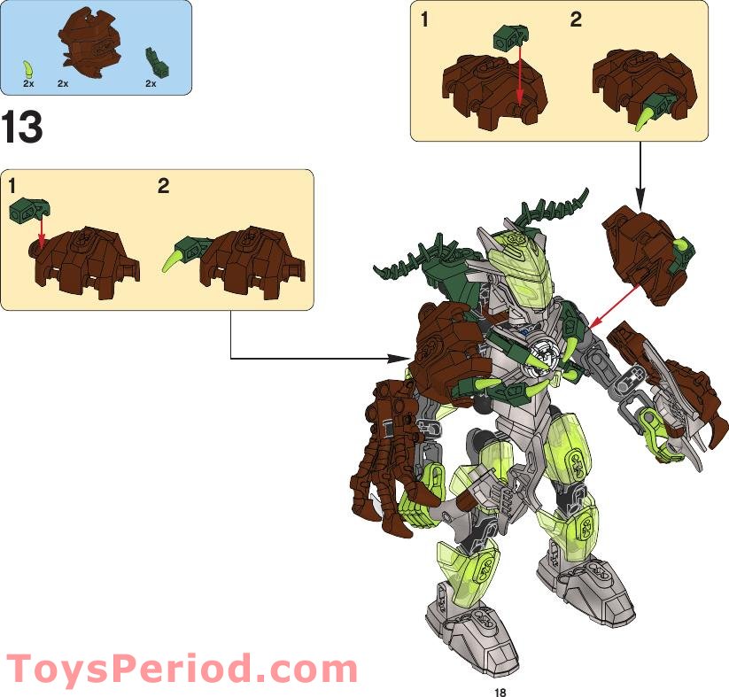 LEGO 44006 Breez Instructions and Parts List
