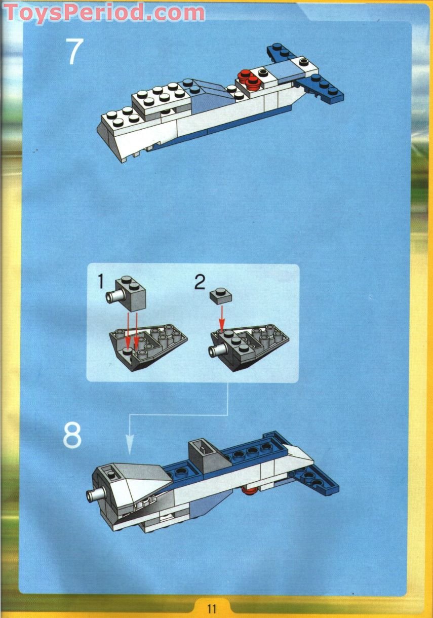 LEGO 4098 High Flyers Instructions and Parts List