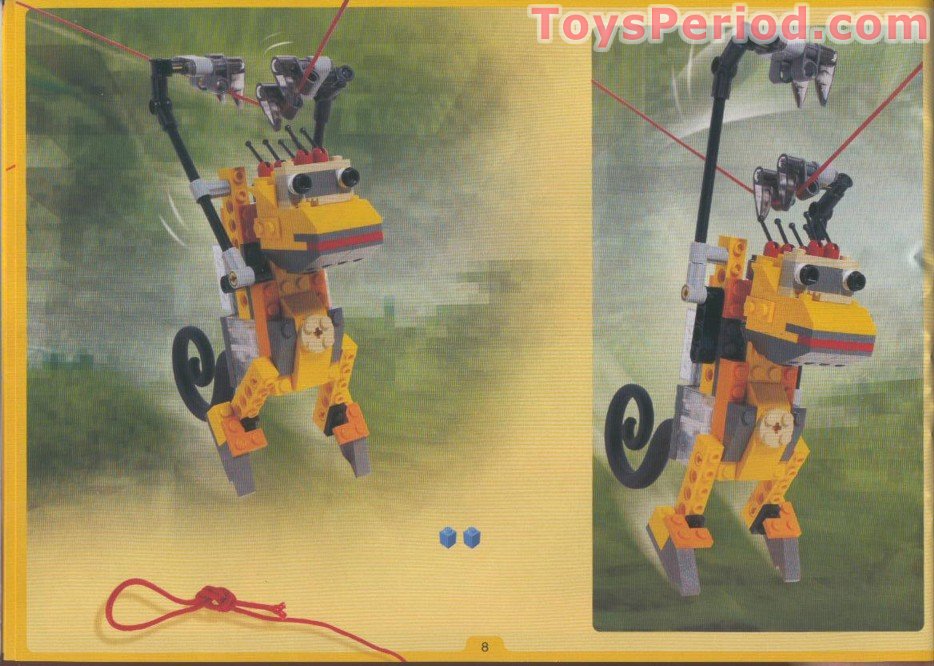 LEGO 4094 Motor Movers Instructions and Parts List