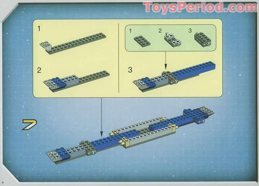 LEGO 4482 AT-TE Instructions and Parts List