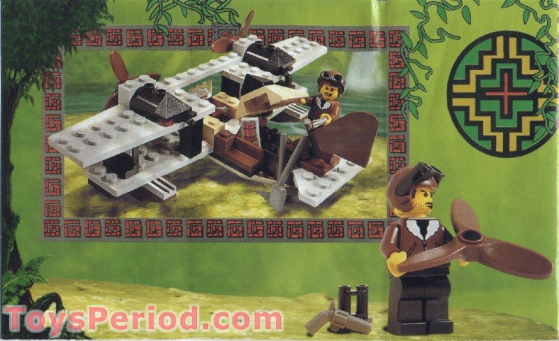 LEGO 5925 Pontoon Plane Instructions and Parts List