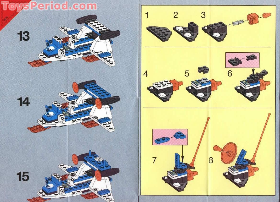 LEGO 6879 Blizzard Baron Set Parts Inventory and Instructions - LEGO ...