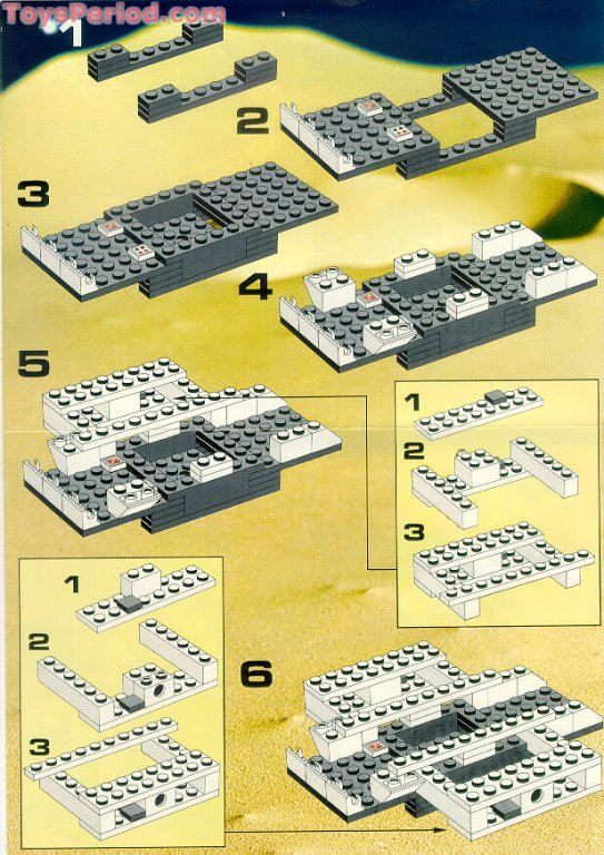 LEGO 6932 Stardefender 200 Instructions and Parts List