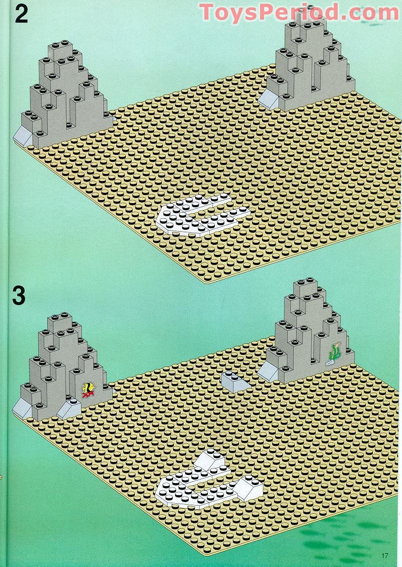 LEGO 6559 Deep Sea Bounty Instructions and Parts List