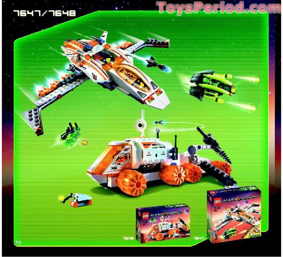 LEGO 7647 MX-41 Switch Fighter Instructions and Parts List