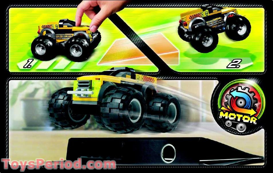 LEGO 8670 Jump Master Instructions and Parts List