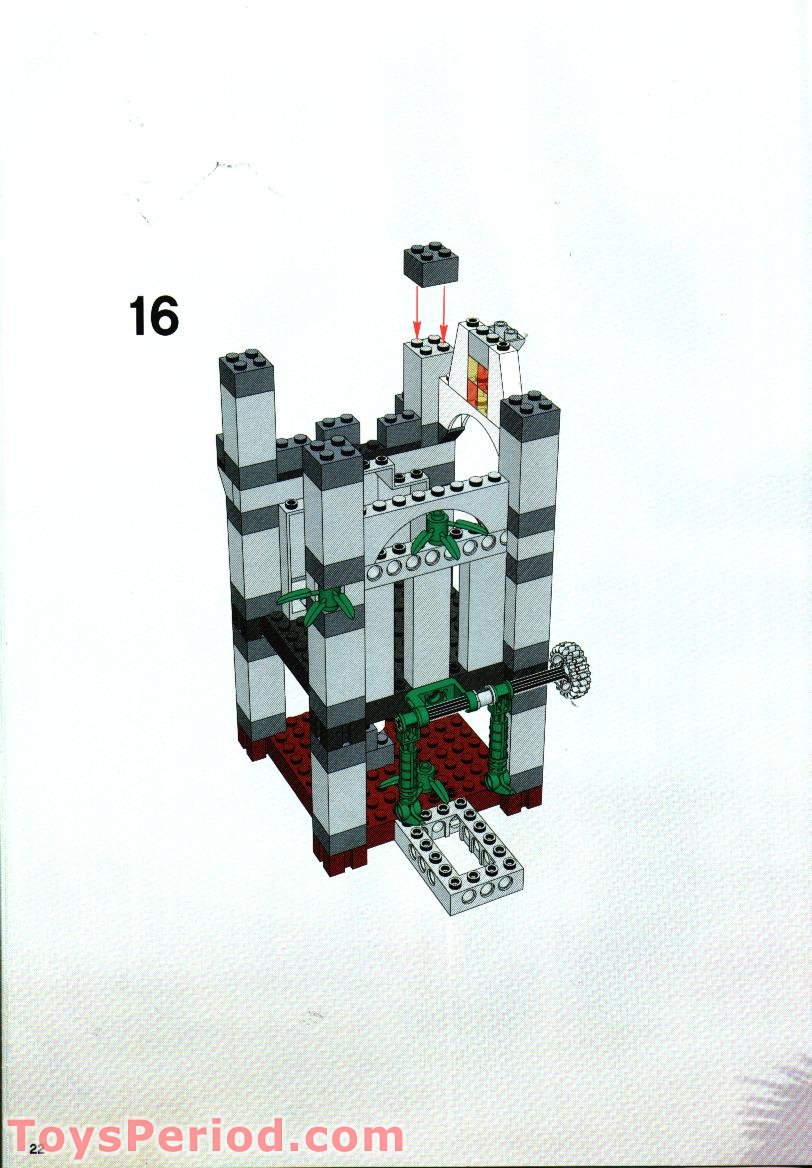LEGO 8780 Citadel of Orlan Instructions and Parts List