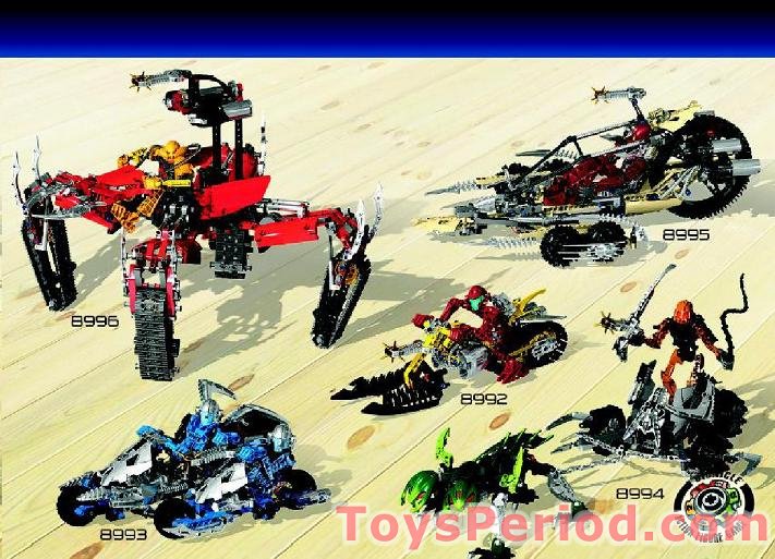 LEGO 8988 Gelu Instructions and Parts List