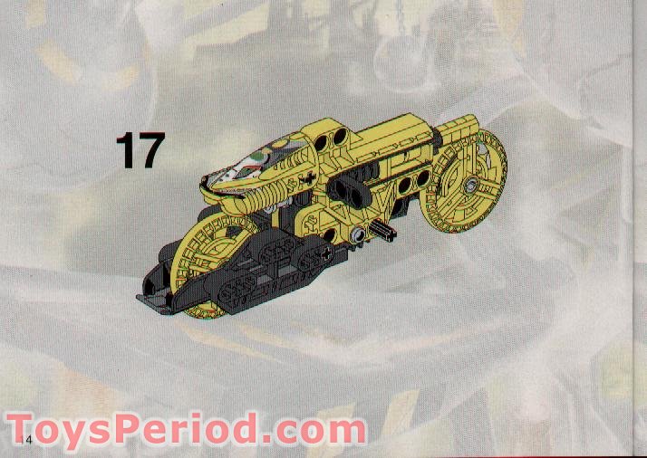 LEGO 8514 Power Instructions and Parts List