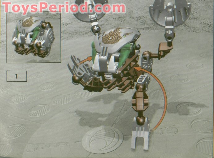 LEGO 8577 Pahrak-Kal Instructions and Parts List