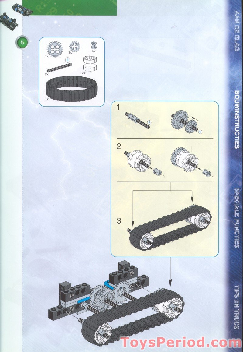 LEGO 9747 Robotics Invention System, Version 1.5 Instructions and Parts ...