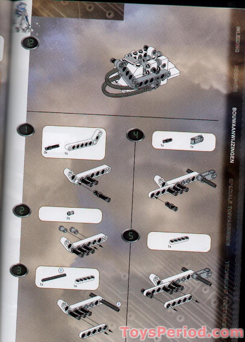 LEGO 9748 Droid Developer Kit Instructions and Parts List