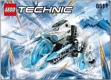 LEGO 8511 Frost Instructions and Parts List