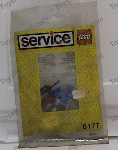 LEGO 5177 Town and Space Accessories Set Parts List