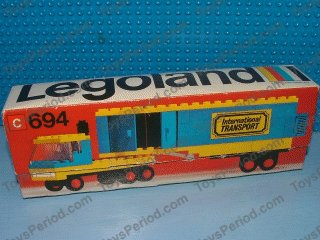 LEGO 694 Transport Truck Instructions and Parts List