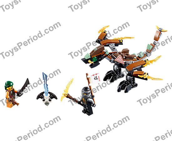 LEGO 70599 Cole's Dragon Set Parts List
