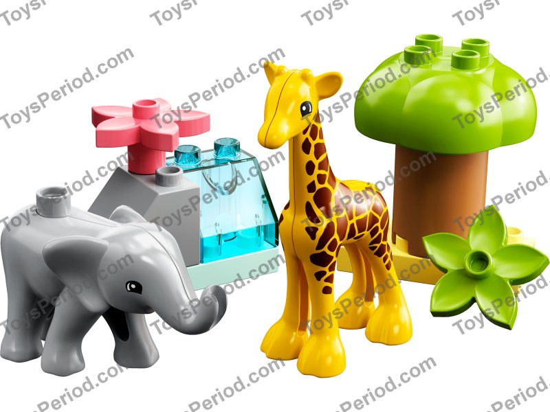 LEGO 10971 Wild Animals of Africa Set Parts List