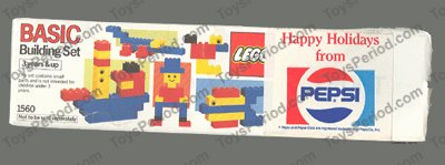 LEGO 1560-3 Crest Promotional Set, Basic Building Set Parts List