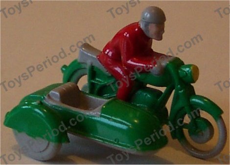 LEGO Sets with Part 270pb03 HO Scale, Motorcycle with Sidecar Long Racing
