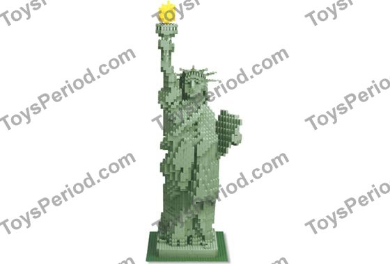 LEGO 3450 Statue of Liberty Sculpture Instructions and Parts List