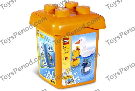 LEGO 7870 Hans Christian Andersen Bucket Instructions and Parts List