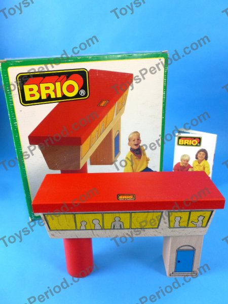 BRIO - BRIO 33391 Control Tower Wooden Track Side Building Sweden