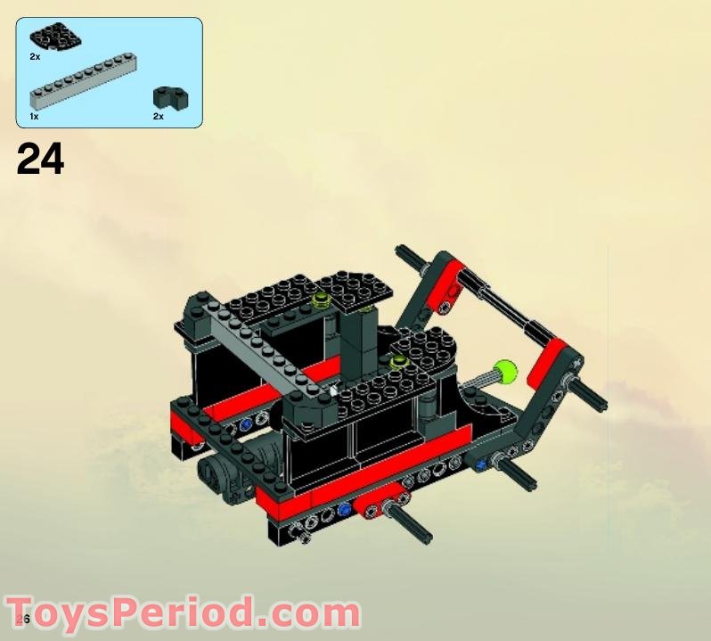 LEGO 70504 Garmatron Instructions and Parts List