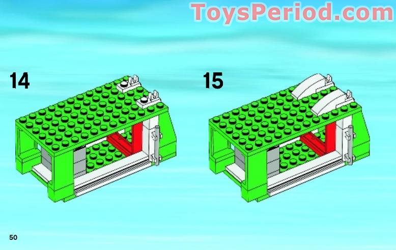 LEGO 4432 Garbage Truck Instructions and Parts List