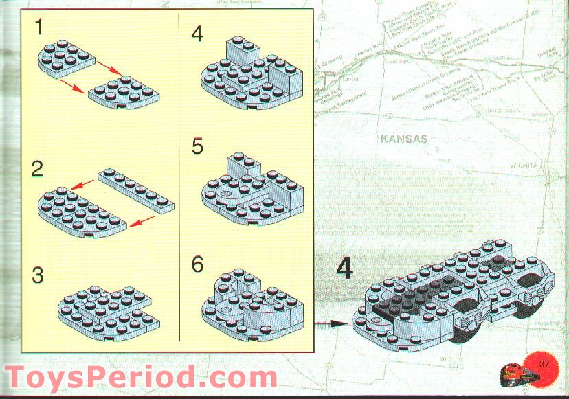 LEGO 10020-1 Santa Fe Super Chief, Standard Edition Instructions and ...