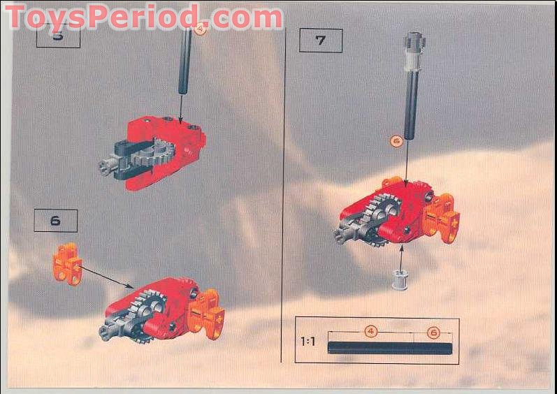 LEGO 10023 Bionicle Master Builder Set Instructions and Parts List