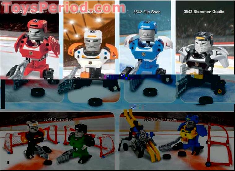 LEGO 3541 Slap Shot Instructions and Parts List