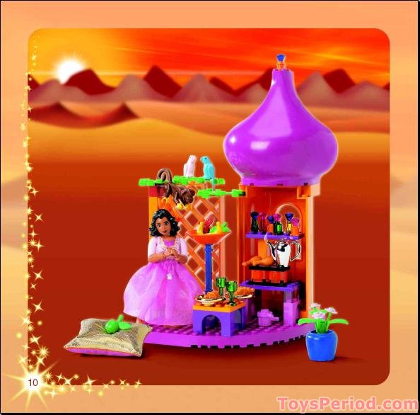 LEGO 5857 Safran's Amazing Bazaar Instructions and Parts List