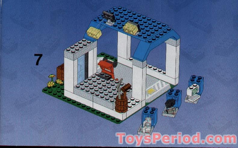 LEGO 6330 Cargo Center Instructions and Parts List