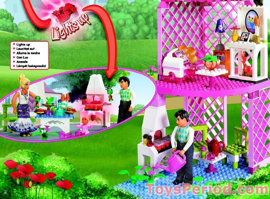 LEGO 7586 Sunshine Home Instructions and Parts List