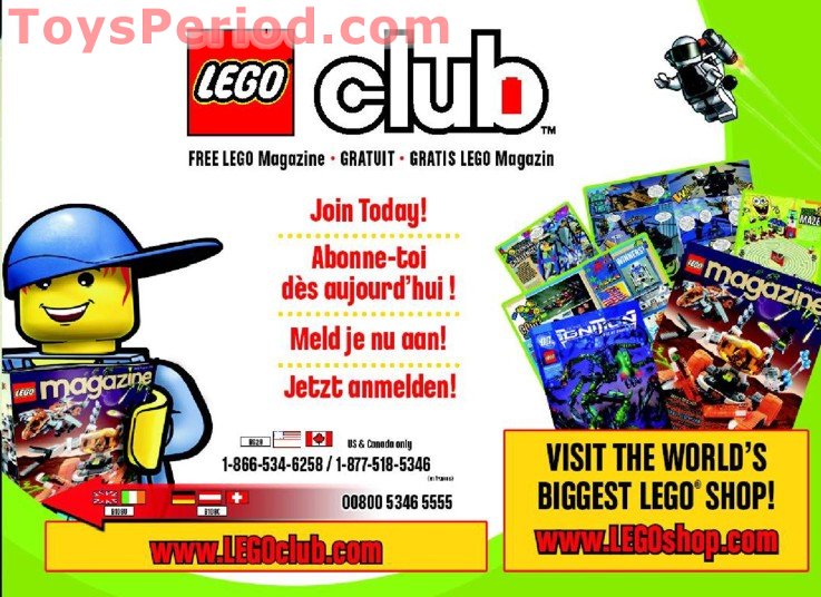 LEGO 8695 Gorast Instructions and Parts List