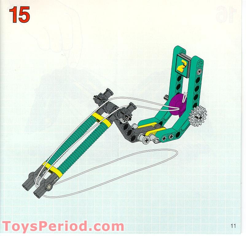 LEGO 8202 Bungee Chopper Instructions and Parts List