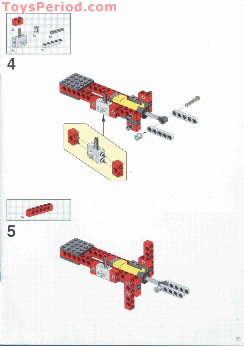 LEGO 9633 Advanced Air Power Set Instructions and Parts List