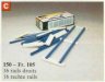 LEGO 150 Straight Track Instructions and Parts List