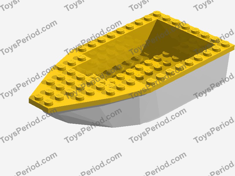 LEGO Sets with Part 28925c02 Boat Hull Unitary 16 x 8 x 3 Complete ...