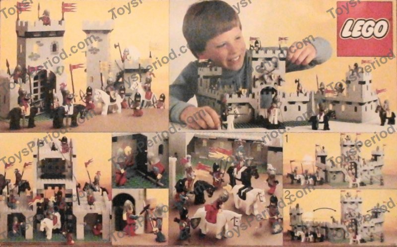 LEGO 6080 King's Castle Instructions and Parts List