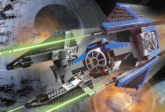 LEGO 6206 TIE Interceptor Instructions and Parts List