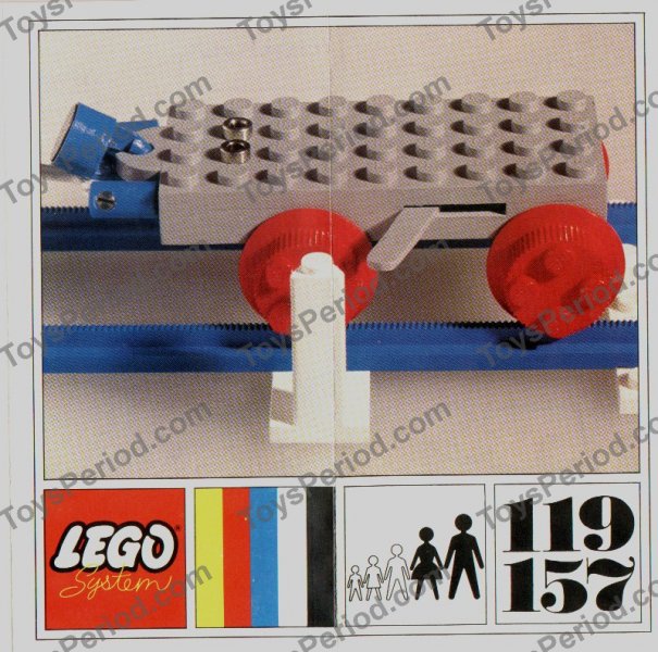LEGO 157-2 Automatic Direction Changer Instructions and Parts List