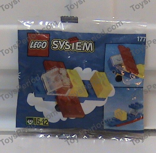 LEGO 1777 Sabah Promotional Set, Airplane Parts List