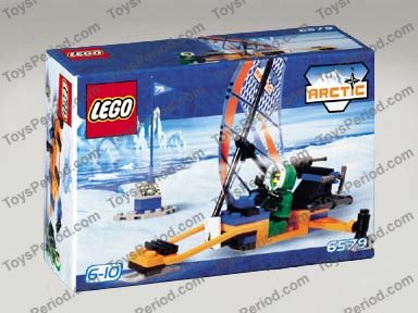 LEGO 6579 Ice Surfer Instructions and Parts List