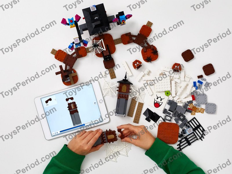 LEGO 71377 King Boo and the Haunted Yard - Expansion Set Parts List