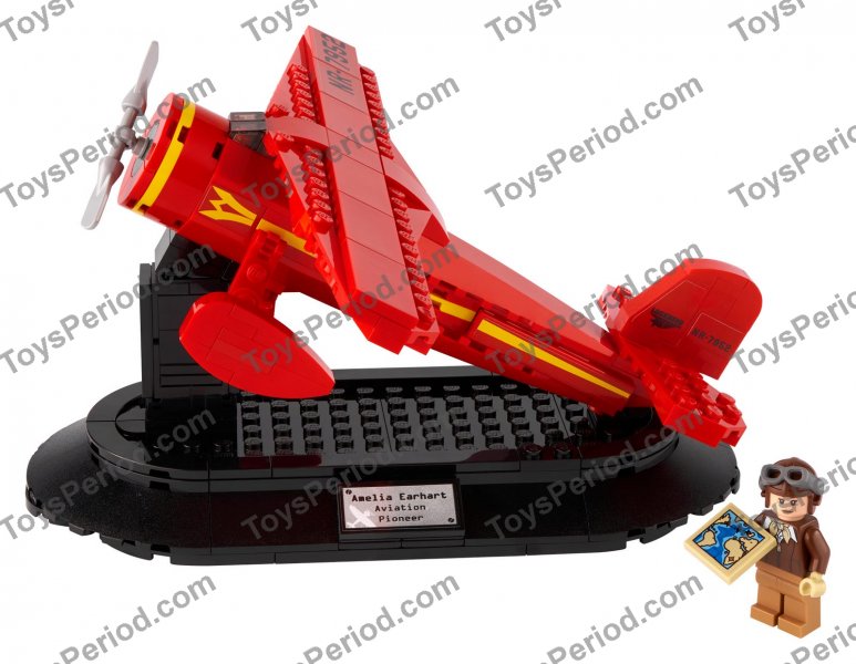 LEGO 40450 Amelia Earhart Tribute Set Parts List
