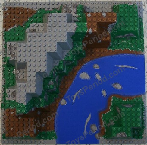 LEGO Sets with Part 6024px5 Baseplate, Raised 32 x 32 Canyon with Brown ...