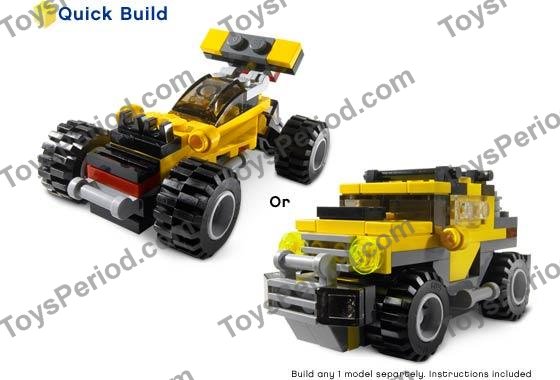 LEGO 4891 Highway Haulers Instructions and Parts List