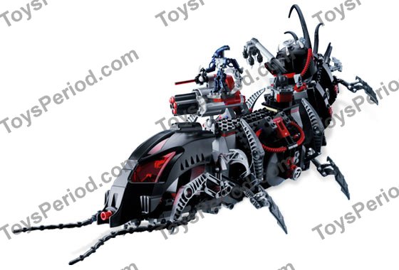 LEGO 8927 Toa Terrain Crawler Instructions and Parts List