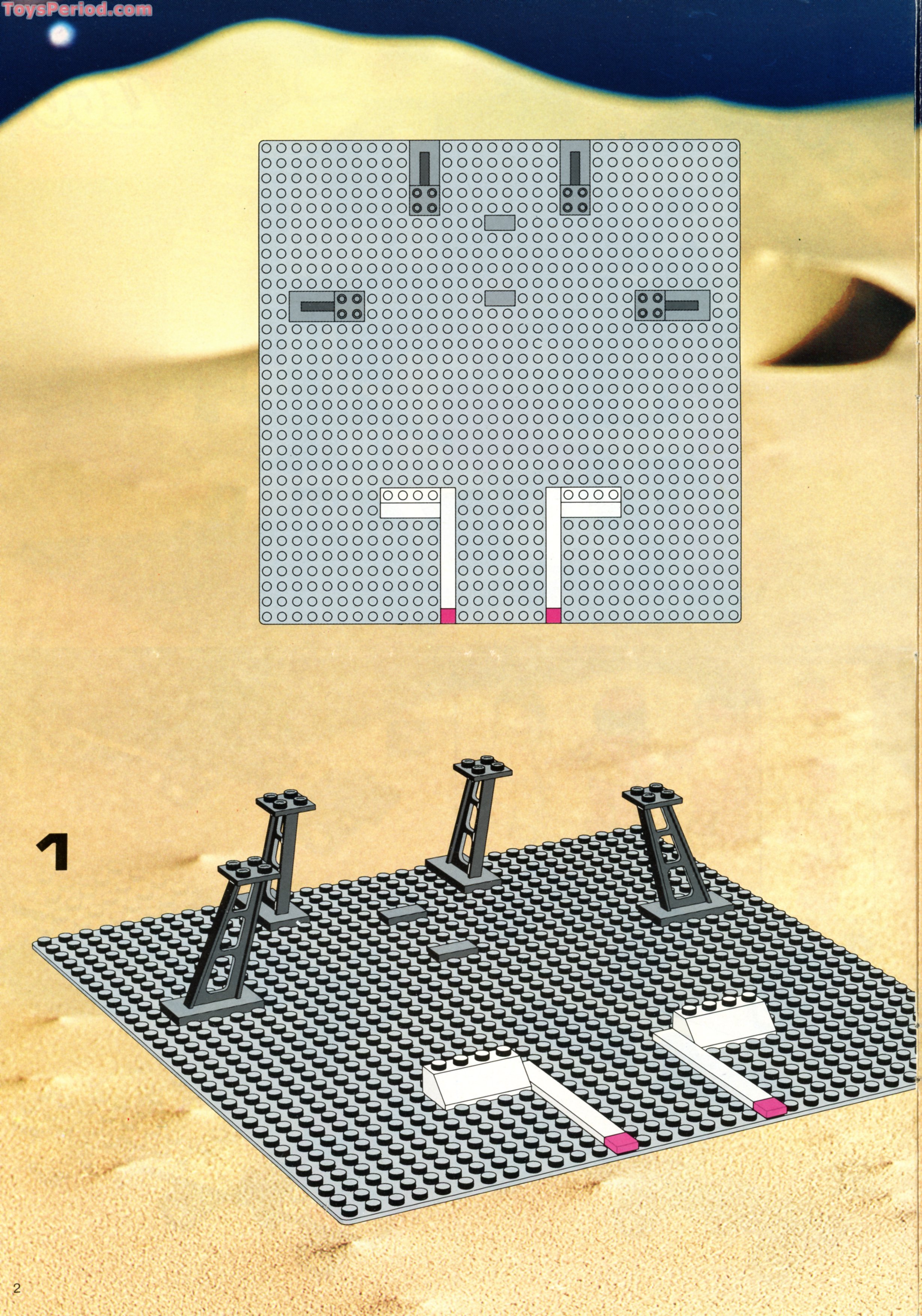 LEGO 6953 Cosmic Laser Launcher Instructions and Parts List